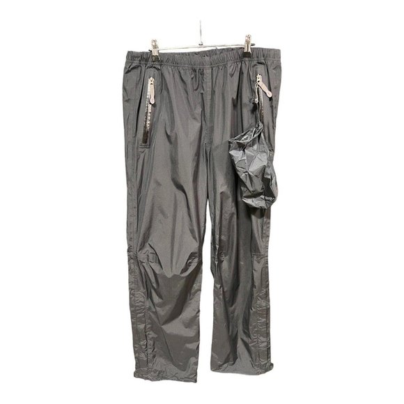 REI | Pants | Rei Rain Pants Mens Large Black Peak 25l Nylon Waterproof ...
